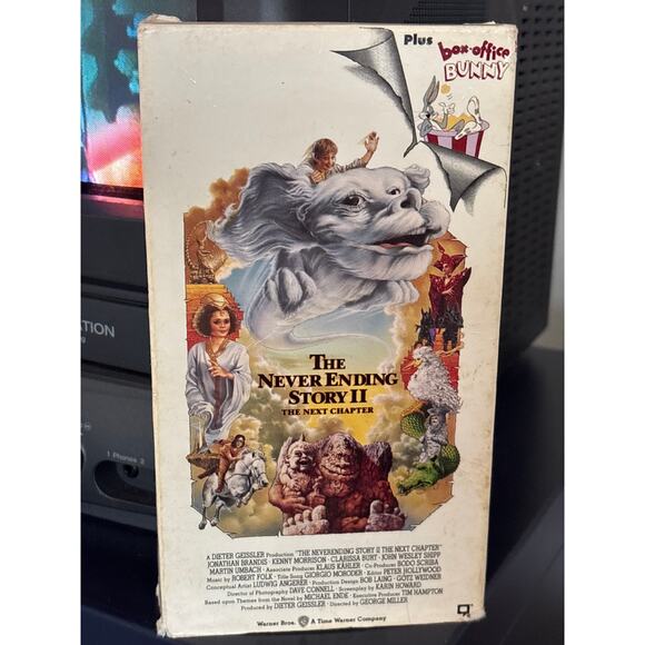 Warner Bros. | Media | The Neverending Story 2 The Next Chapter Plus Box Office Bunny Vhs 99 ...